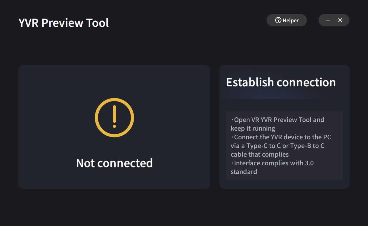 Preview Tool | YVR Developer